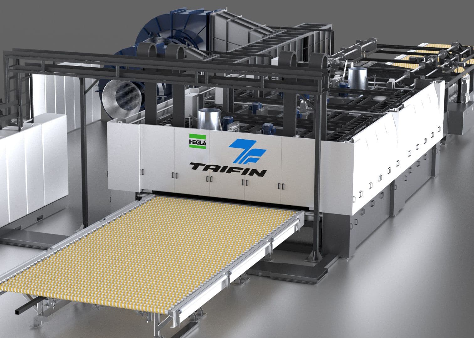 Safety glass and windshields fresh out of the furnace! TaiFin Glass was born directly onto the ...